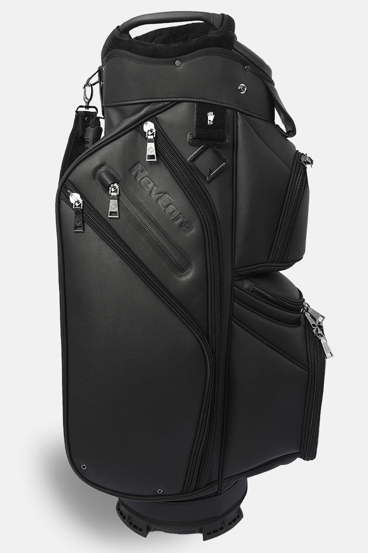 RevCore Lux Golf Cart Bag | Flat Base | 14-Way Velvet Dividers ...