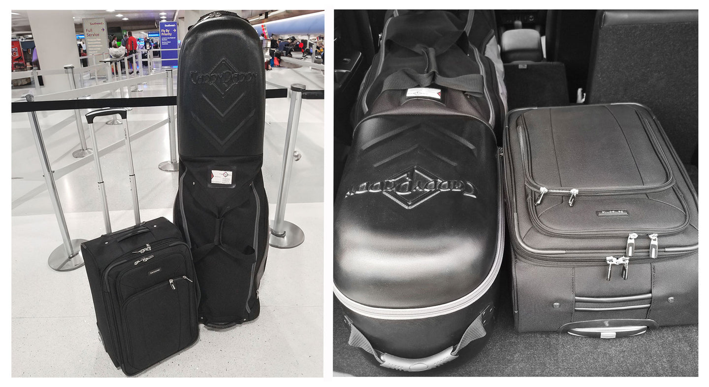 Enforcer Hard Top Golf Travel Bag | Maximum Protection – CaddyDaddy