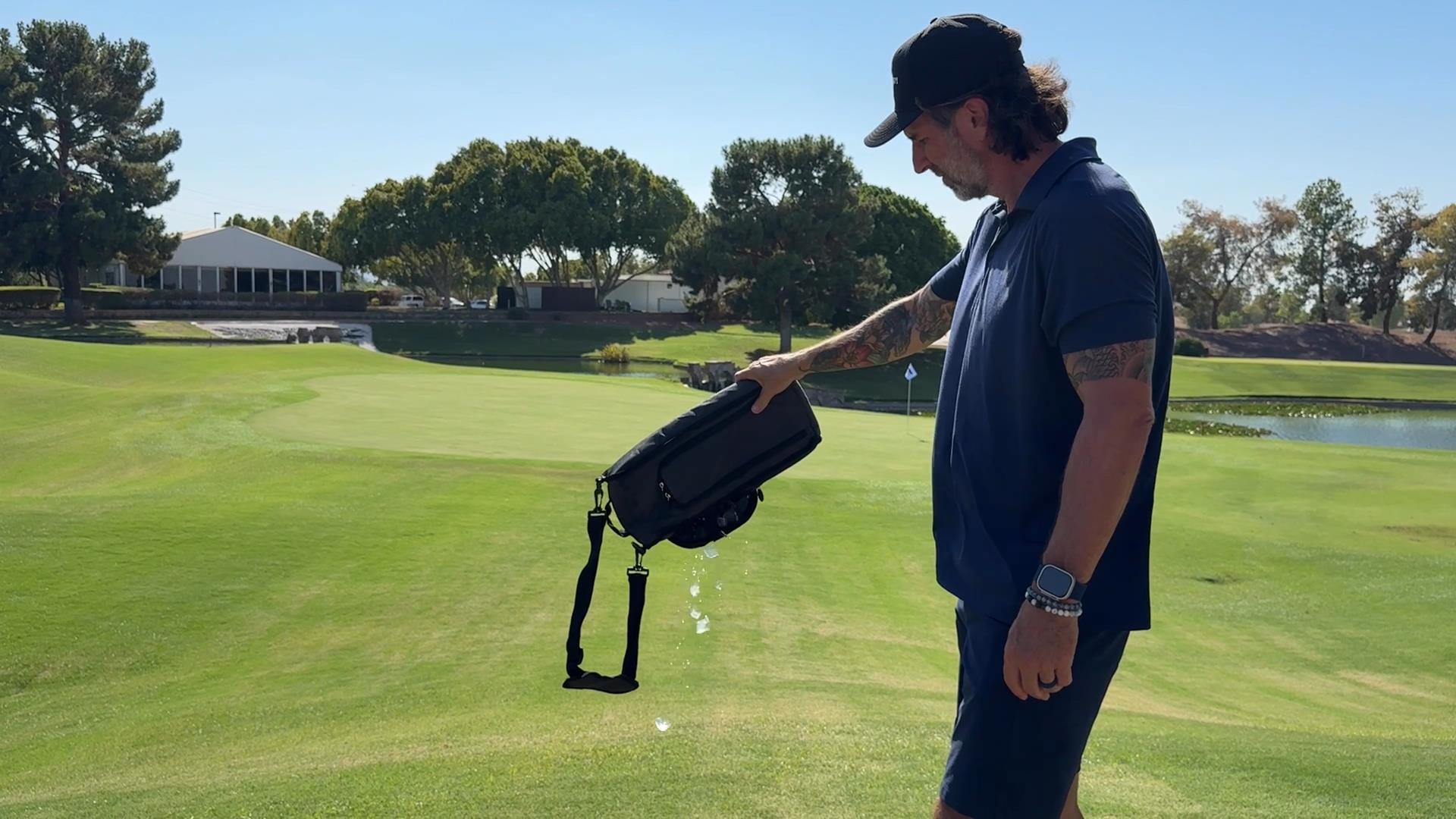 Golf Bag Cooler by CaddyDaddy | Keep Cans Cold on Golf Course